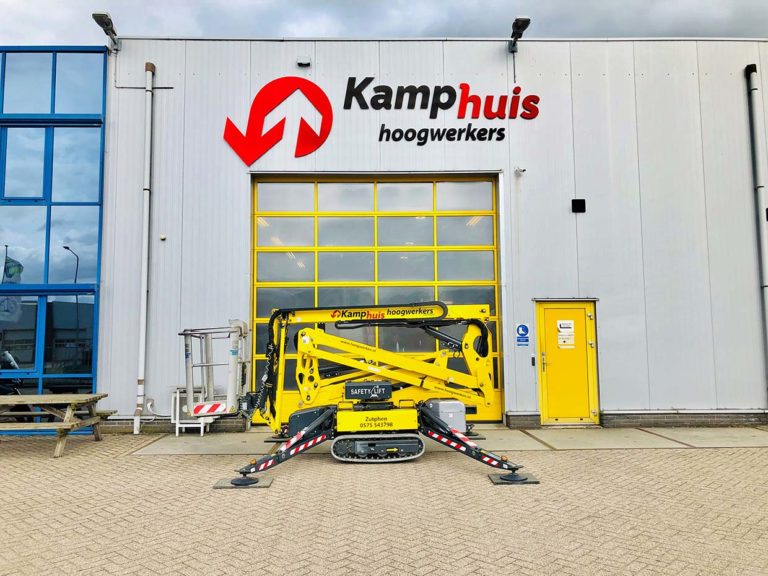 Elektrische spinhoogwerker 15 meter - Kamphuis Hoogwerkers B.V