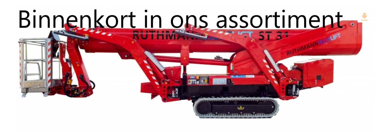 31 meter spin hoogwerker - Kamphuis Hoogwerkers B.V